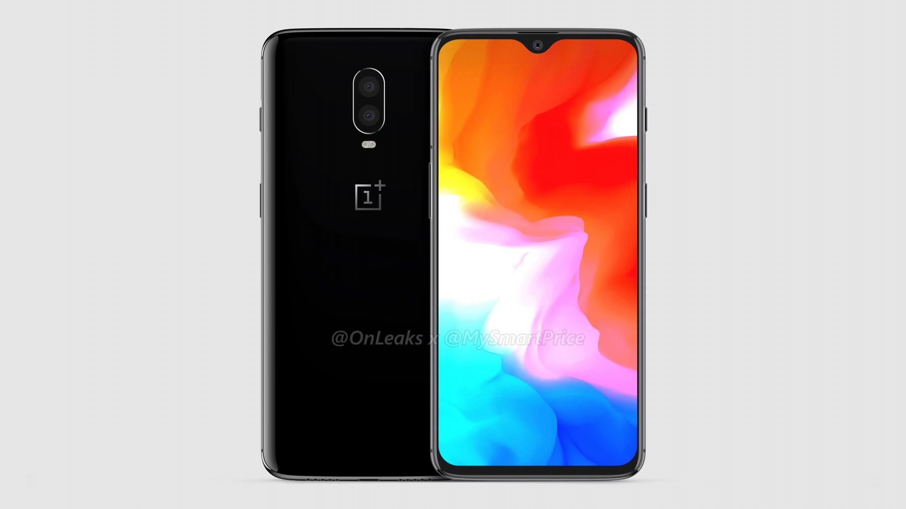 OnePlus 6T apare în zeci de randări noi şi un video 3D marca @OnLeaks ...