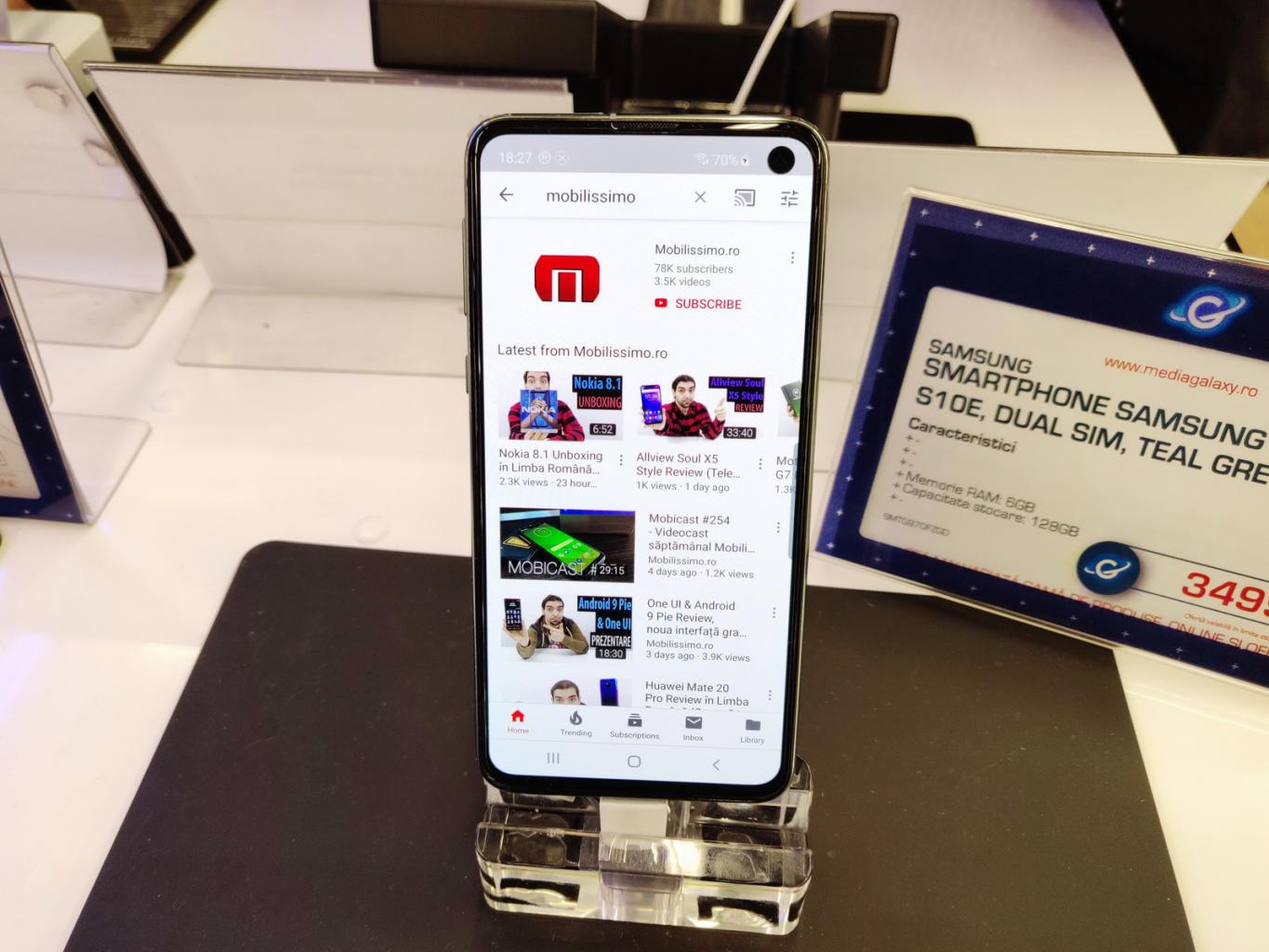 Samsung Galaxy S10e mini-review + primele impresii: cel mic şi compact ...