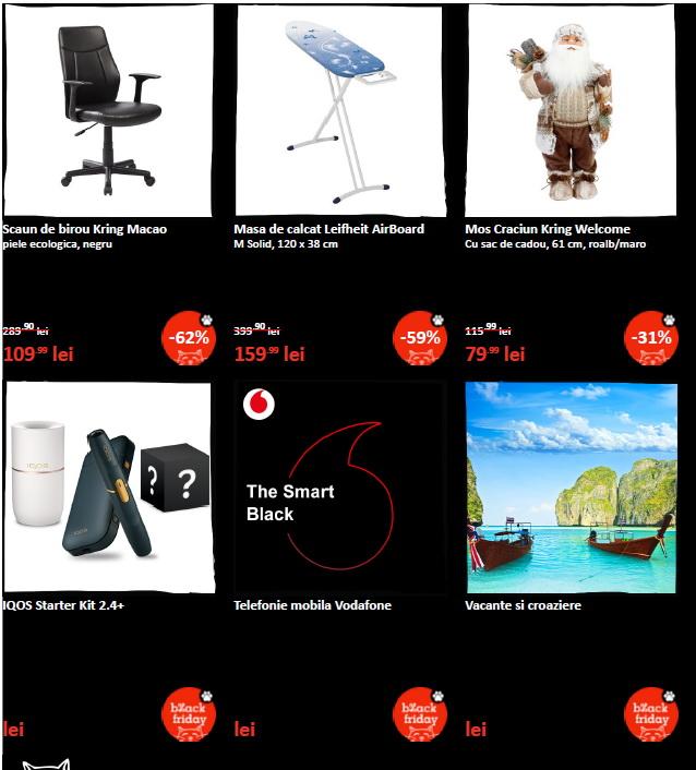 Catalogul cu lista de produse eMAG pentru Black Friday 2018