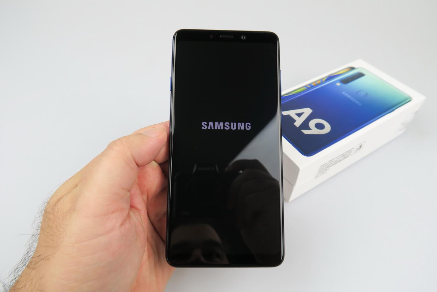 Samsung Galaxy A9 (2018) Unboxing: scoatem din cutie primul telefon cu ...